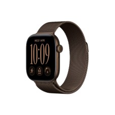 APPLE Watch Series 12 GPS 42mm Dark Bronze Aluminium Case with Dark Bronze Milanese Loop (MKDC4WF/A)