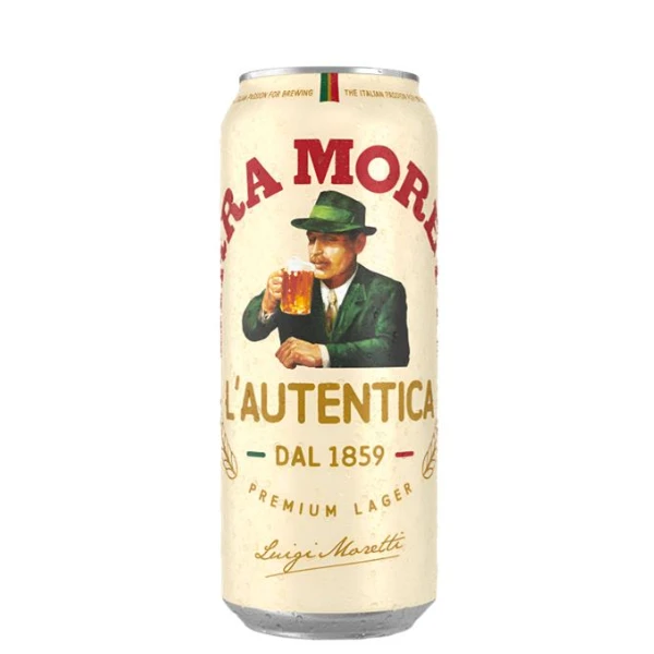 Pivo Birra Moretti 0,5l limenka
