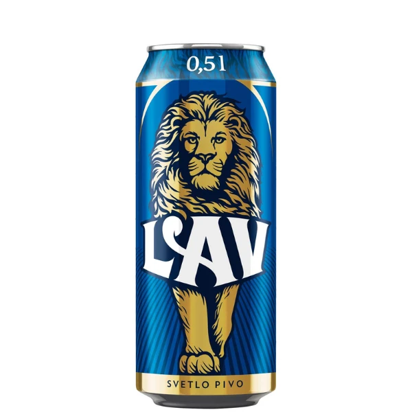 Pivo Lav 0,5l limenka