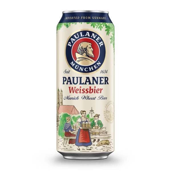 Pivo Paulaner Pšenično Svetlo 0,5l limenka
