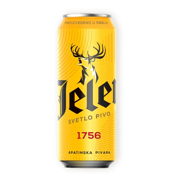 Pivo Jelen 0,5l limenka