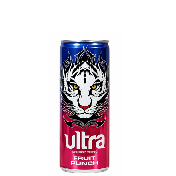 Ultra Energetsko Piće Fruit Punch  – 0,25l limenka