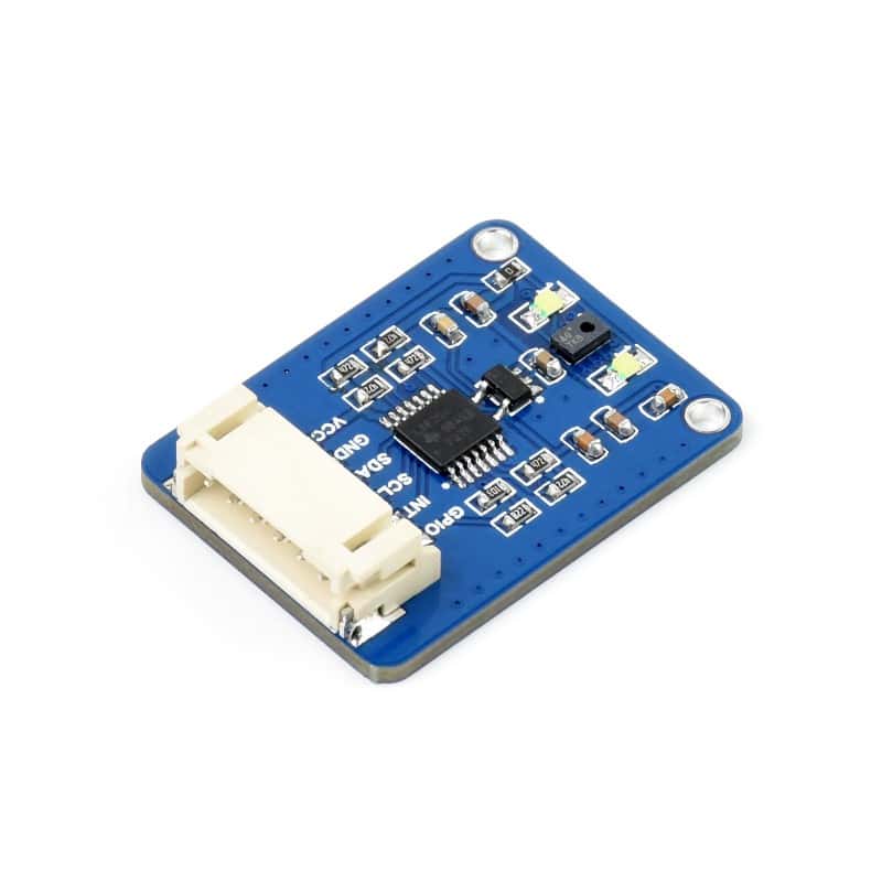 AS7341 Spectral Color Sensor, visible spectrum, multi channels, I2C