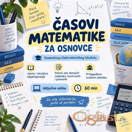 Privatni online casovi matematike za osnovce