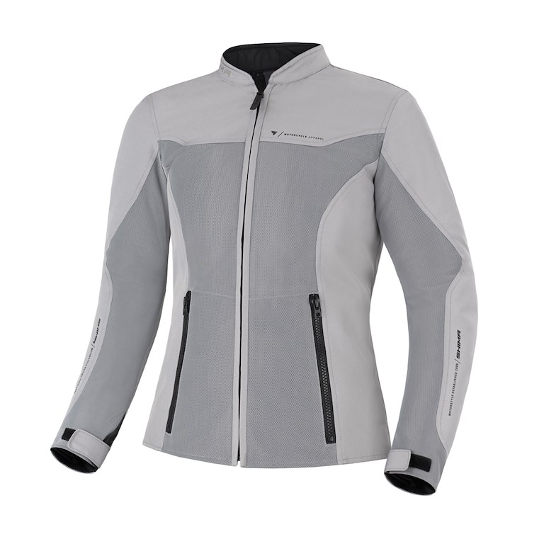 SHIMA OPENAIR MESH MOTO JAKNA ZENSKA SIVA