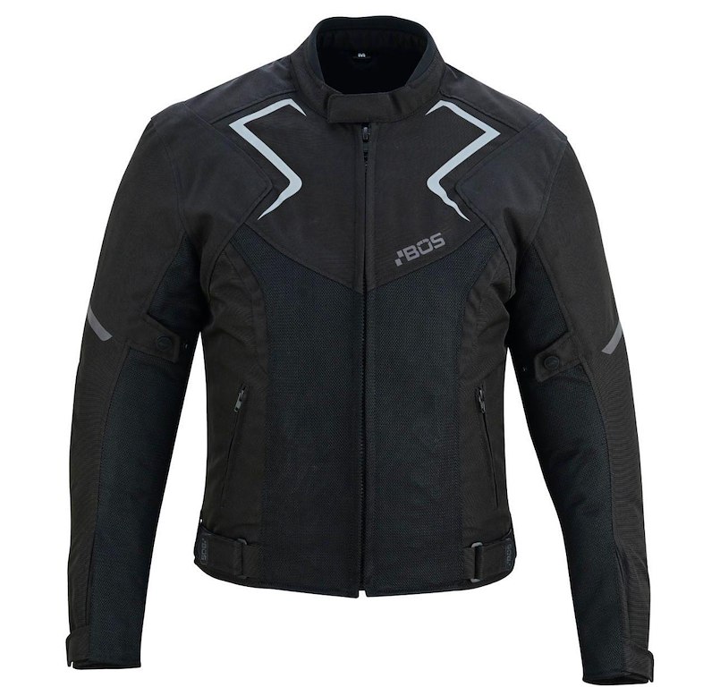 BOS MOTO JAKNA LETNJA ADELAIDE 1174 CRNA