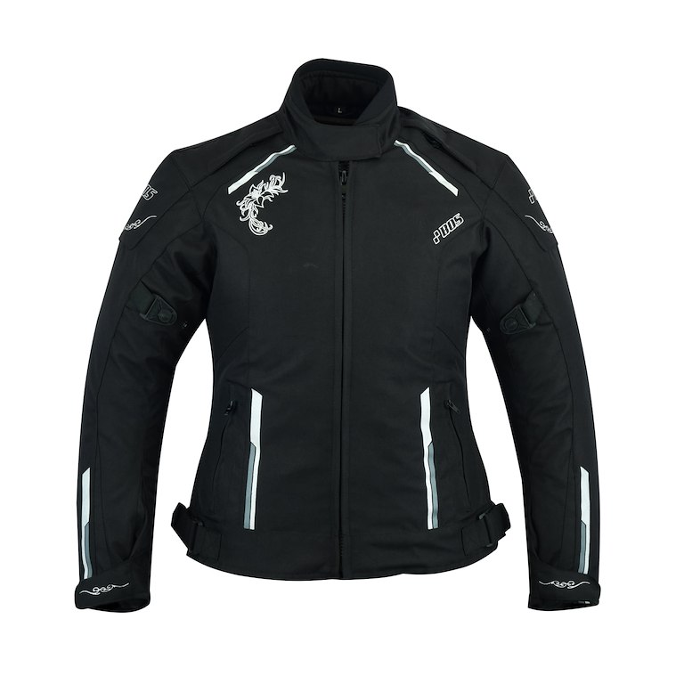 BOS MOTO JAKNA ZENSKA 8795 CRNA
