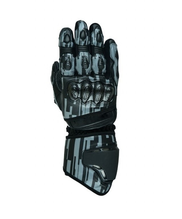BOS MOTO KOZNE RUKAVICE 6033 SIVE