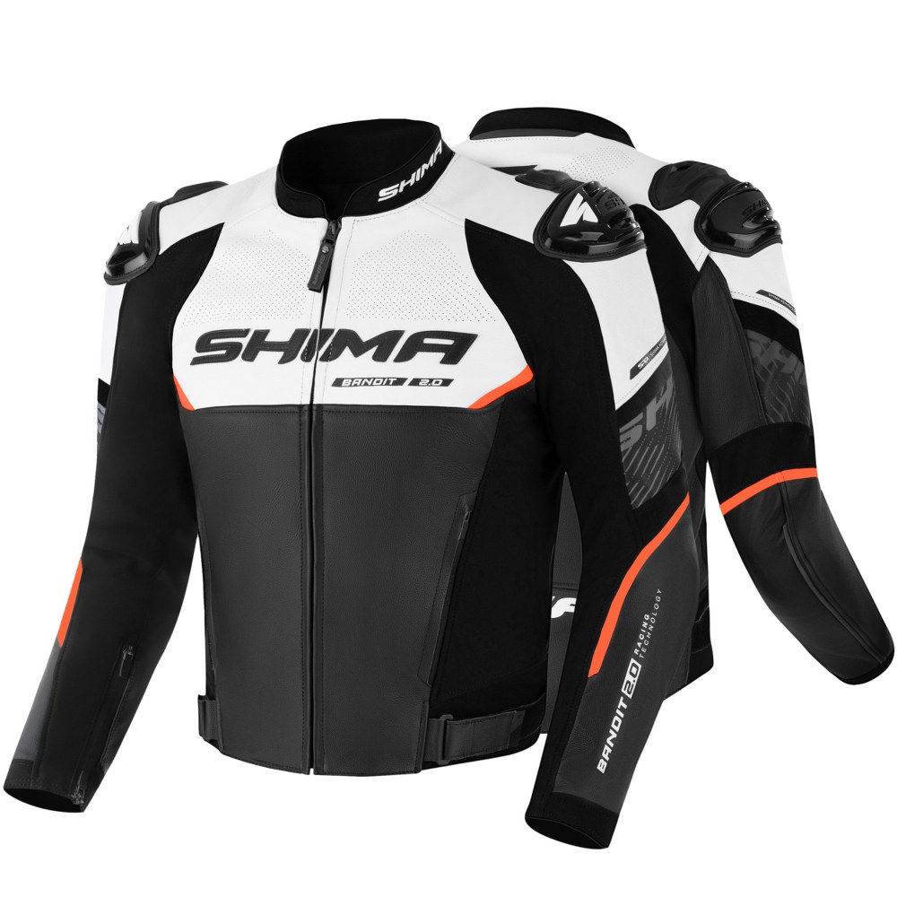 SHIMA KOZNA MOTO JAKNA BANDIT 2.0 CRVENA