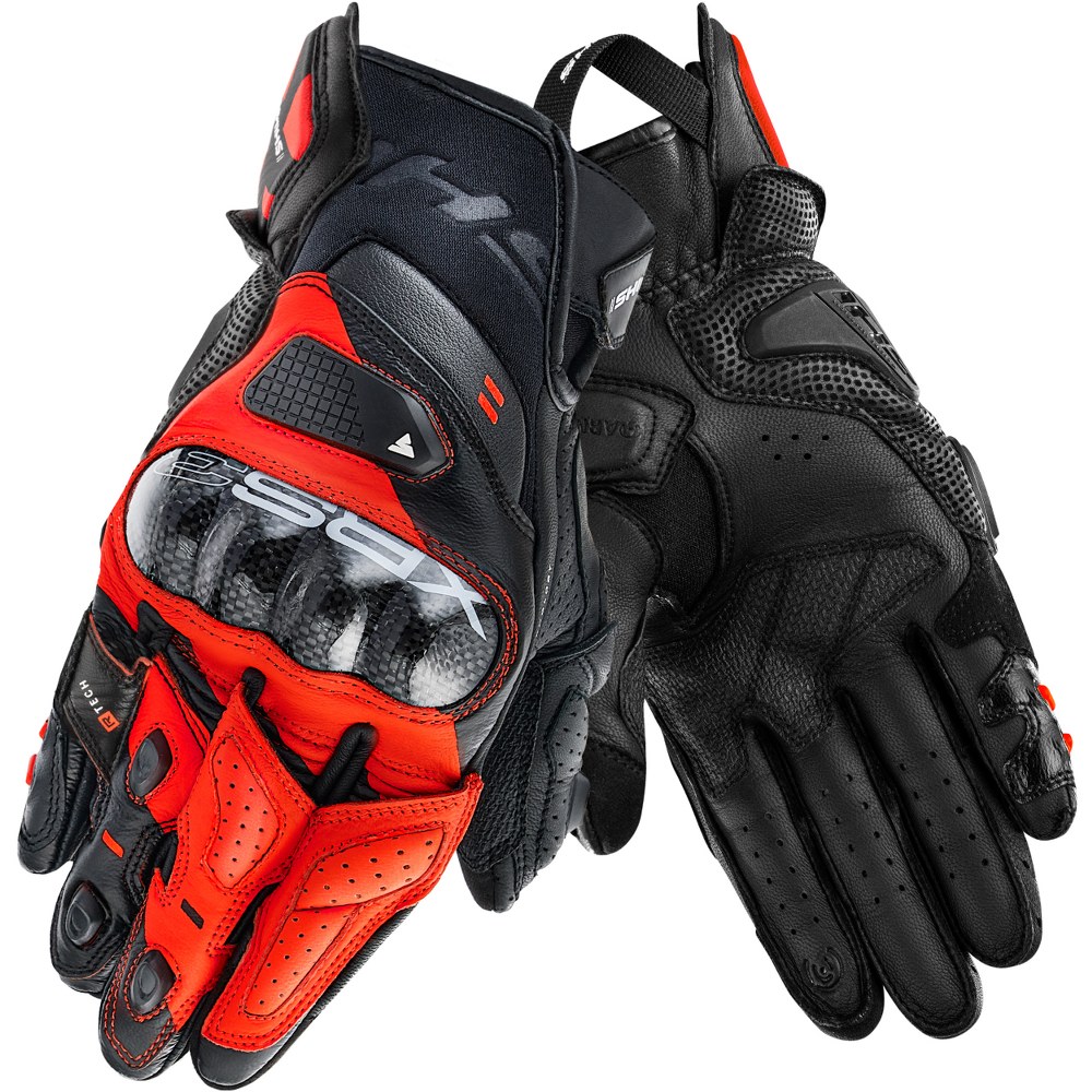 SHIMA KOZNE MOTO RUKAVICE XRS-3 CRVENE