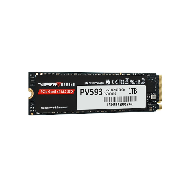 SSD M.2 NVMe 1TB Gen 5.0 Patriot PV593 14000MBs/13000MBs PV593P1TBM28H
