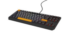 GENESIS Keyboard Gaming Backlight Thor 230 TKL Anchor Gray Negative RGB RD US