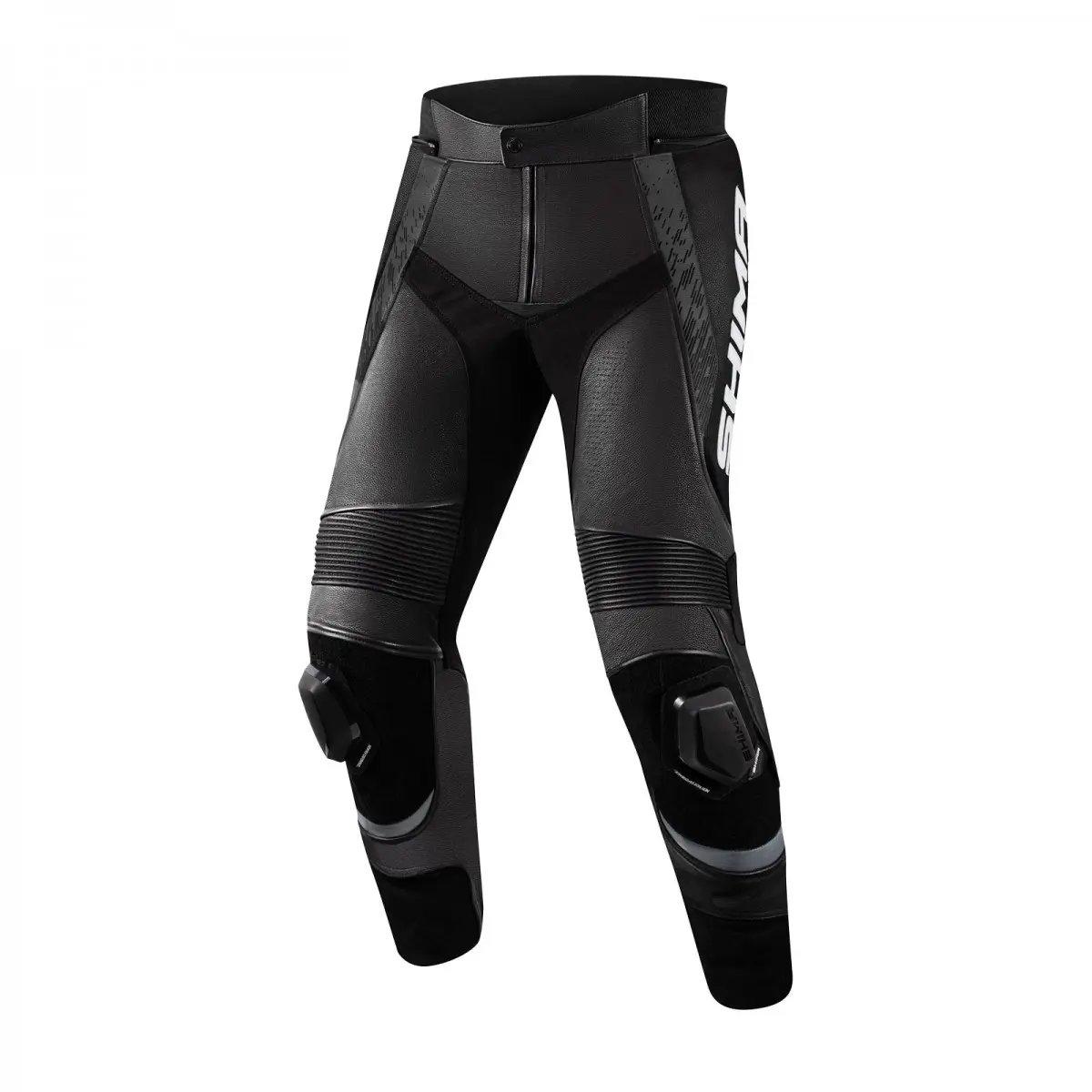 SHIMA STR 2.0 MUSKE KOZNE PANTALONE CRNE