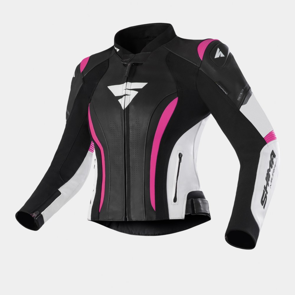 SHIMA MIURA 2.0 ZENSKA KOZNA JAKNA PINK