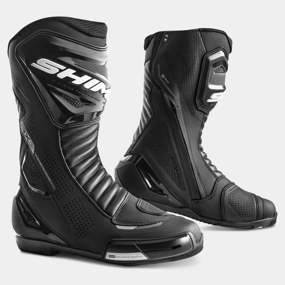 SHIMA KOZNE MOTO CIZME RX-3 MUSKE BELE