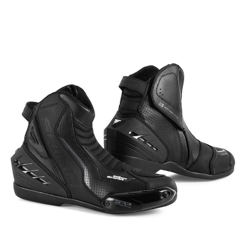 SHIMA KOZNE MOTO PATIKE SX-6 CRNE