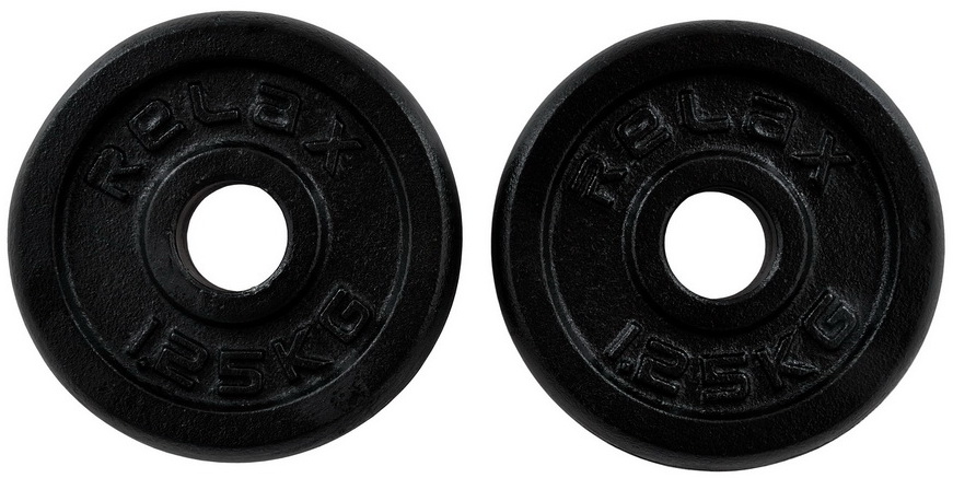 RING Tegovi 2x1.25kg crni standardni liveni - RX PLO1-1.25