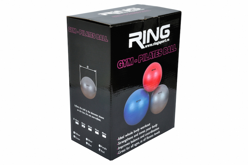 RING Pilates lopta 65cm - RX PIL65