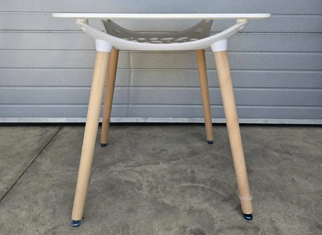 JANG Trpezarijski sto Beli 80x80cm