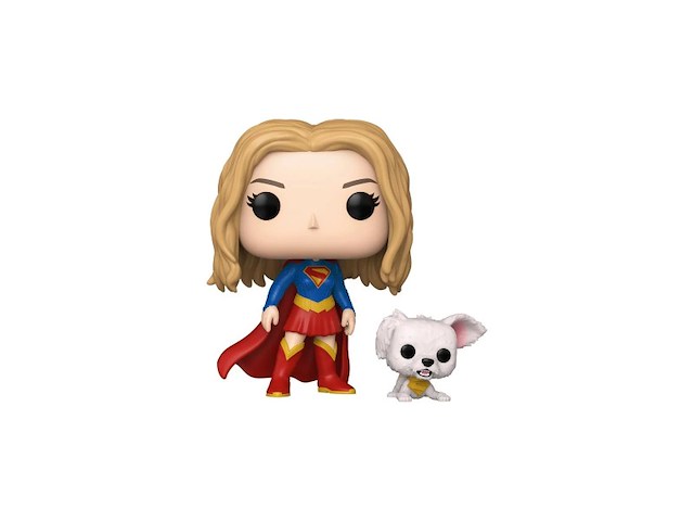 Funko POP! and Buddy figurica - Supergirl, Supergirl with Puppy Krypto