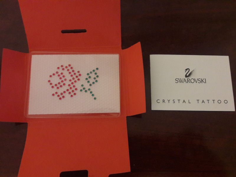 Swarovski crystal tattoo za ekskluzivnu priliku