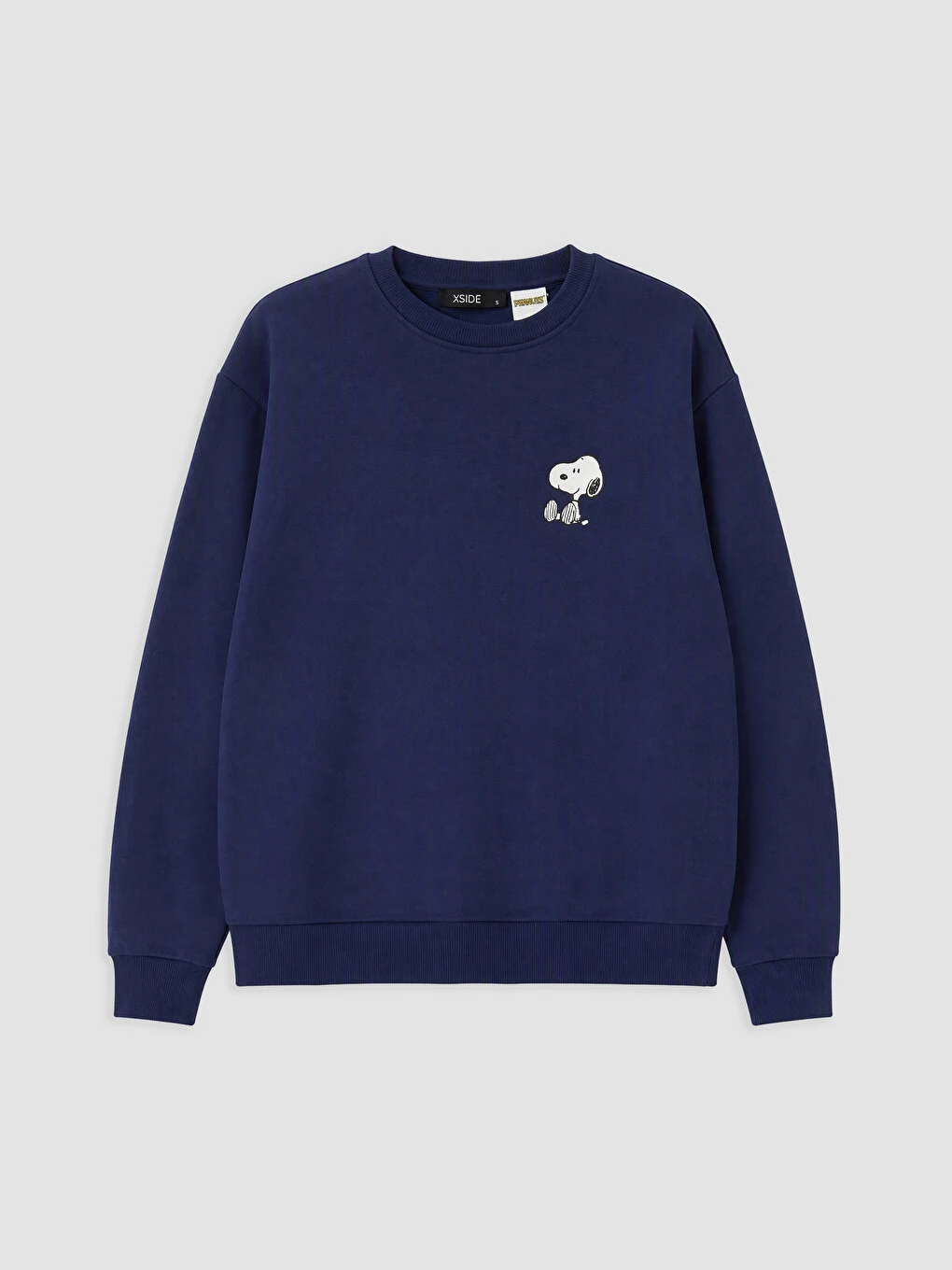 XSIDE Snoopy Vezeni Oversize Ženska Debela Dukserica