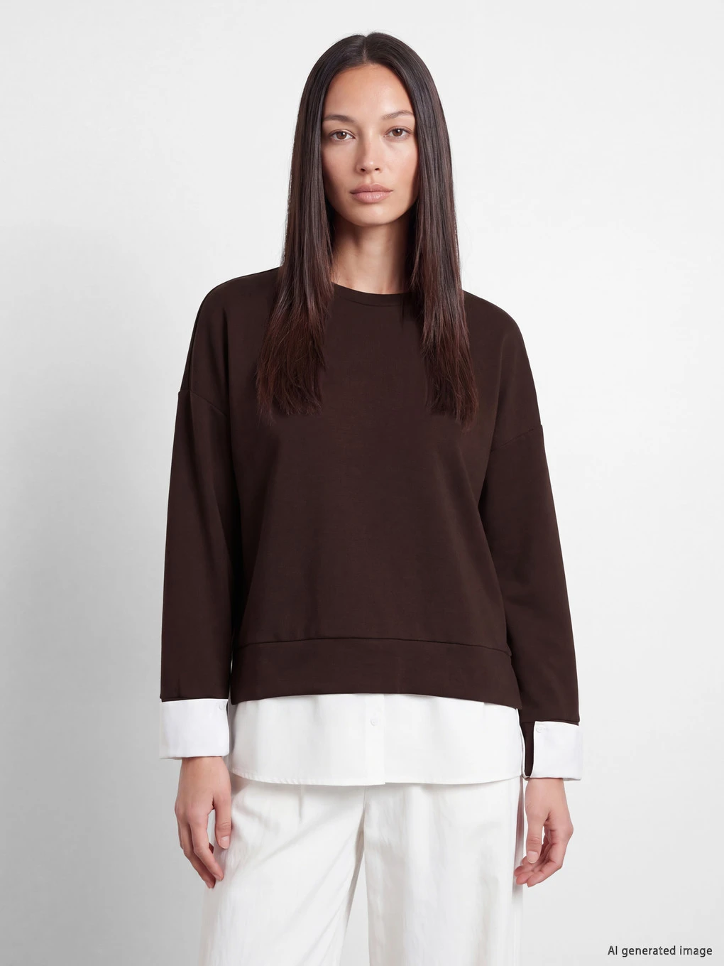 LCW EVERYDAY Oversize Soft Touch Ženska Dukserica