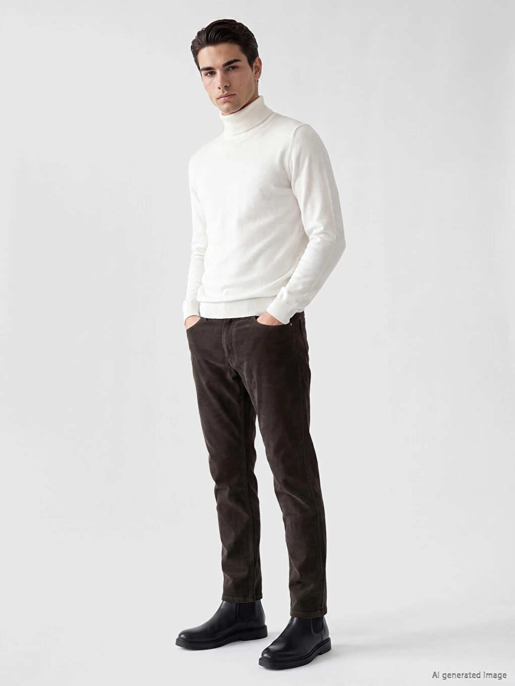LCWAIKIKI Classic Regular Fit Somotske Muške Pantalone