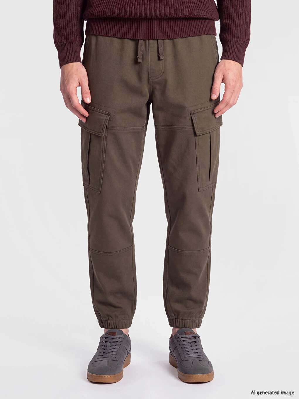 XSIDE Standardni Kroj Muške Cargo Pantalone