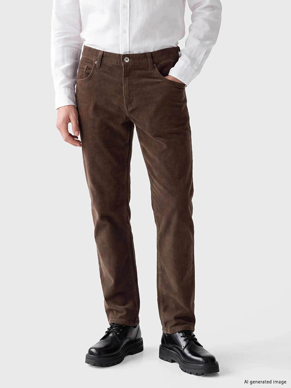 LCWAIKIKI Classic Regular Fit Somotske Muške Chino Pantalone