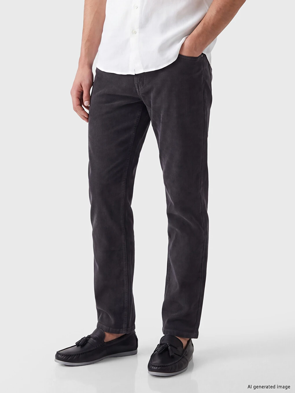 LCWAIKIKI Classic Regular Fit Somotske Muške Chino Pantalone