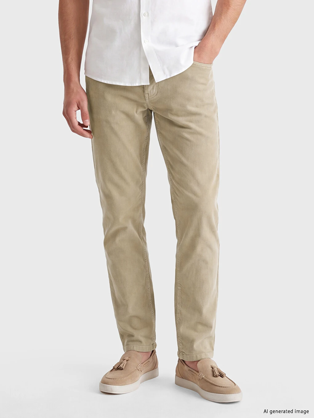 LCWAIKIKI Classic Regular Fit Somotske Muške Pantalone