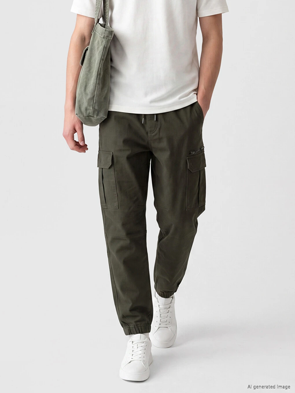 XSIDE Regular Fit Muške Jogger Pantalone