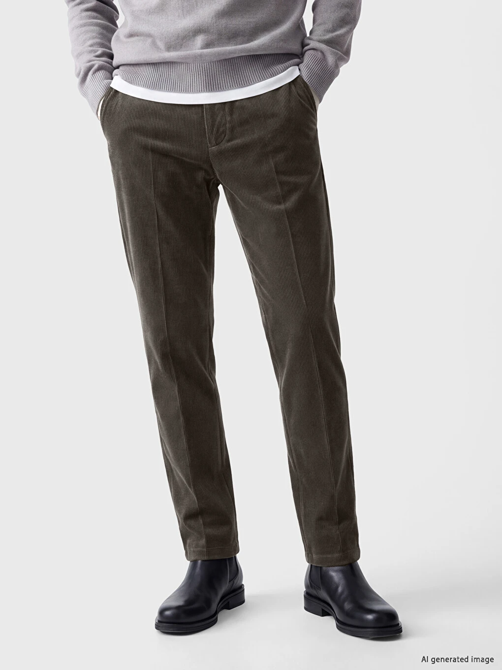 SOUTHBLUE Regular Fit Plisirane Muške Pantalone