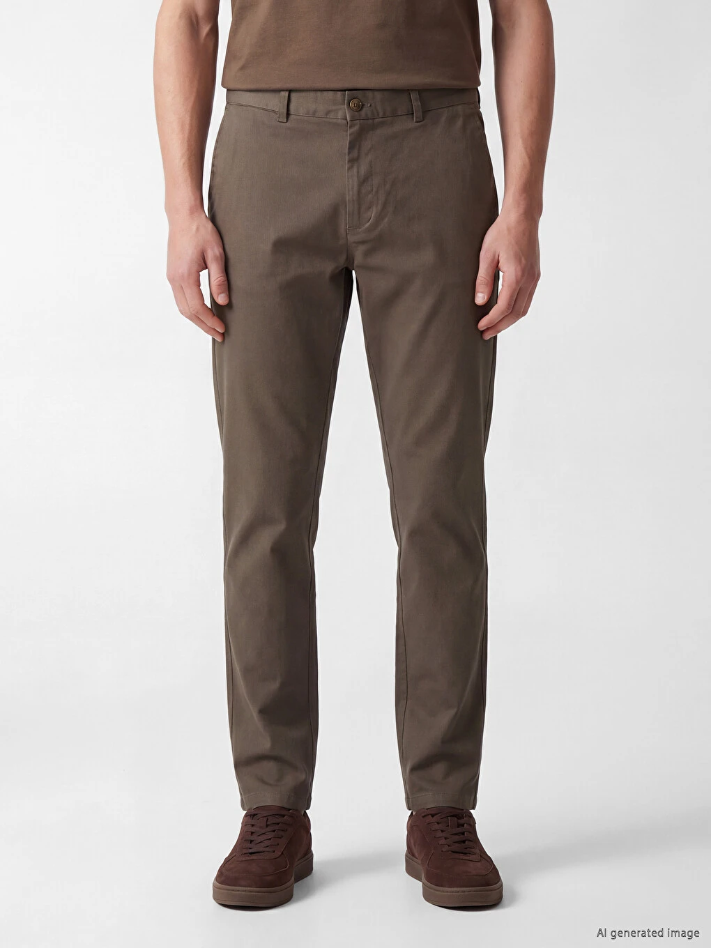 SOUTHBLUE Regular Fit Gabardinske Muške Pantalone