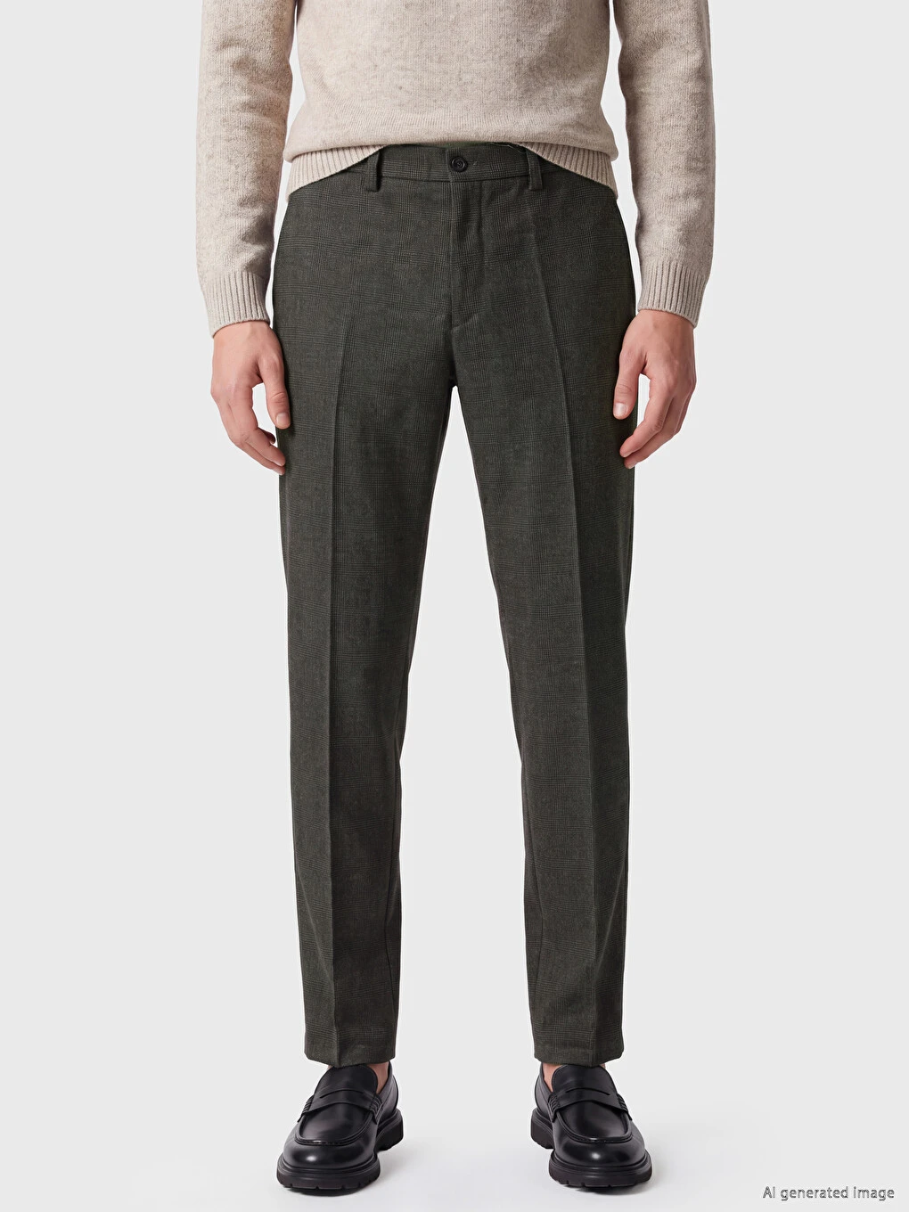 SOUTHBLUE Standard Fit Muške Pantalone Od Poliviskoze