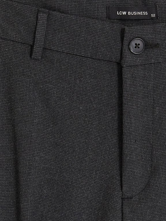 LCW BUSINESS Slim Fit Muške Plisirane Pantalone