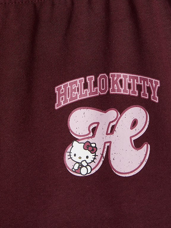 LCW Kids Hello Kitty Štampane Dečije Donji Deo Trenerke