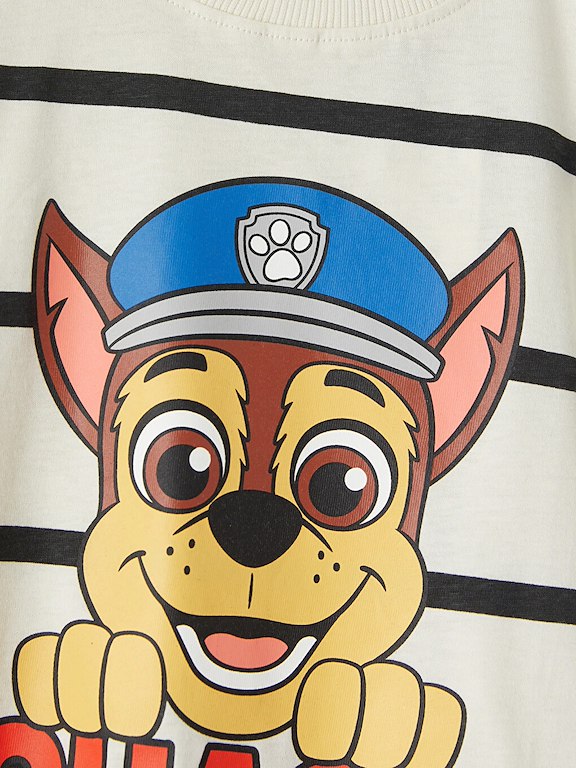 LCW Kids Dečija Majica Sa Okruglim Izrezom Paw Patrol Sa Printom