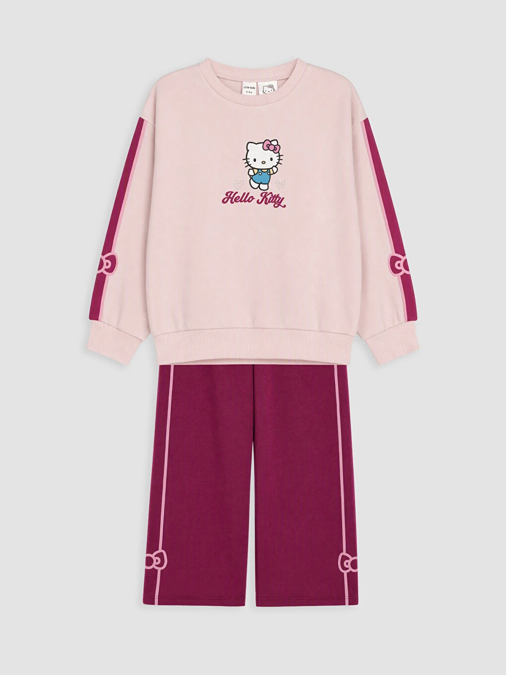 LCW Kids Hello Kitty Štampani Komplet Trenerke Za Devojčice