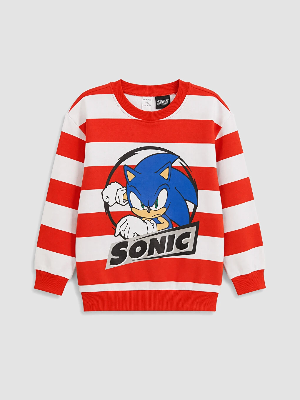 LCW Kids Prugasti Sonic Štampani Komplet Trenerke Za Dečake