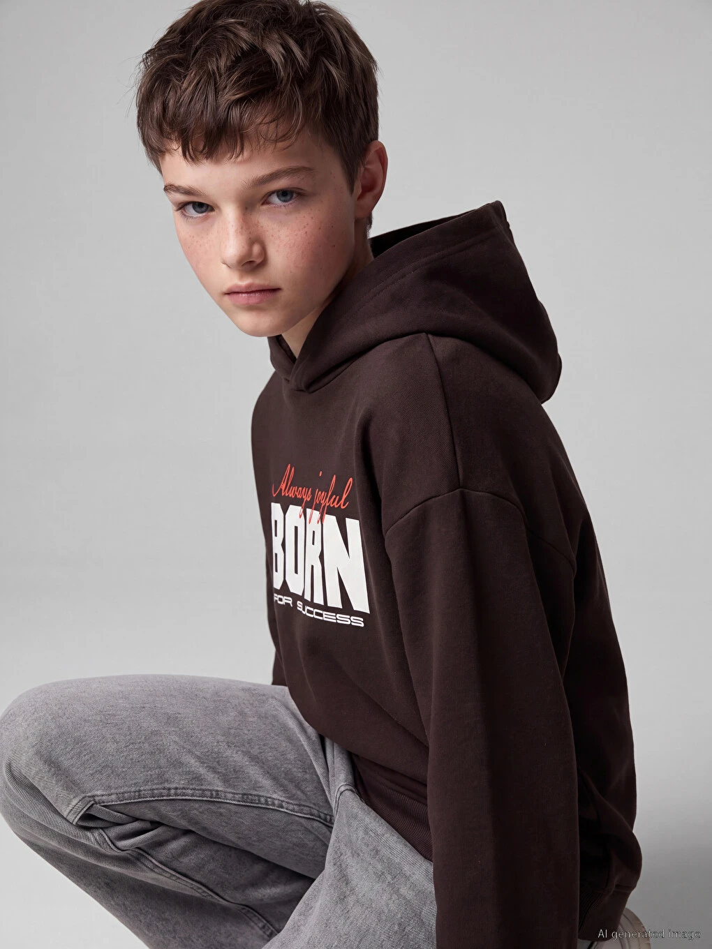 LCW Kids Debela Dečja Dukserica Sa Kapuljačom