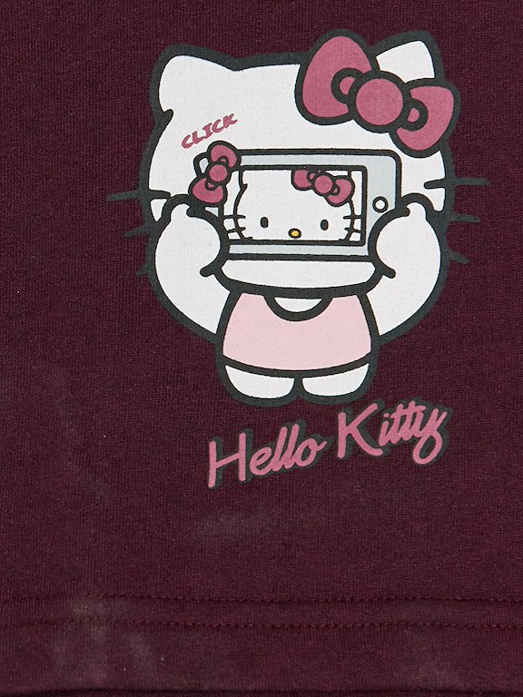 LCW Kids Hello Kitty Štampane Dečije Donji Deo Trenerke