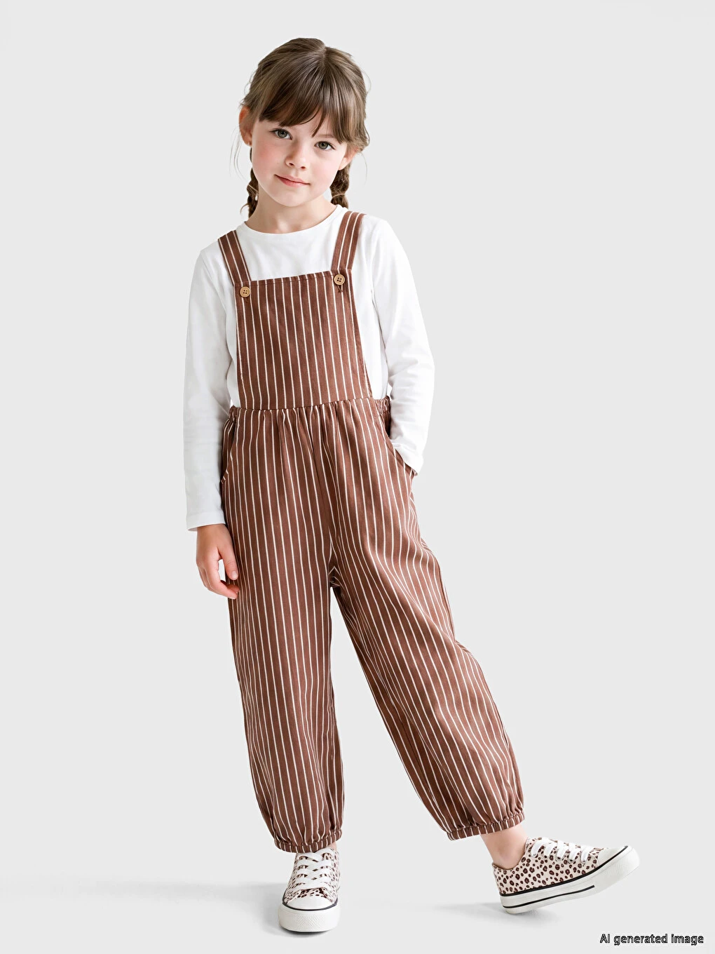 LCW Kids Prugaste Tregerice Za Devojčice