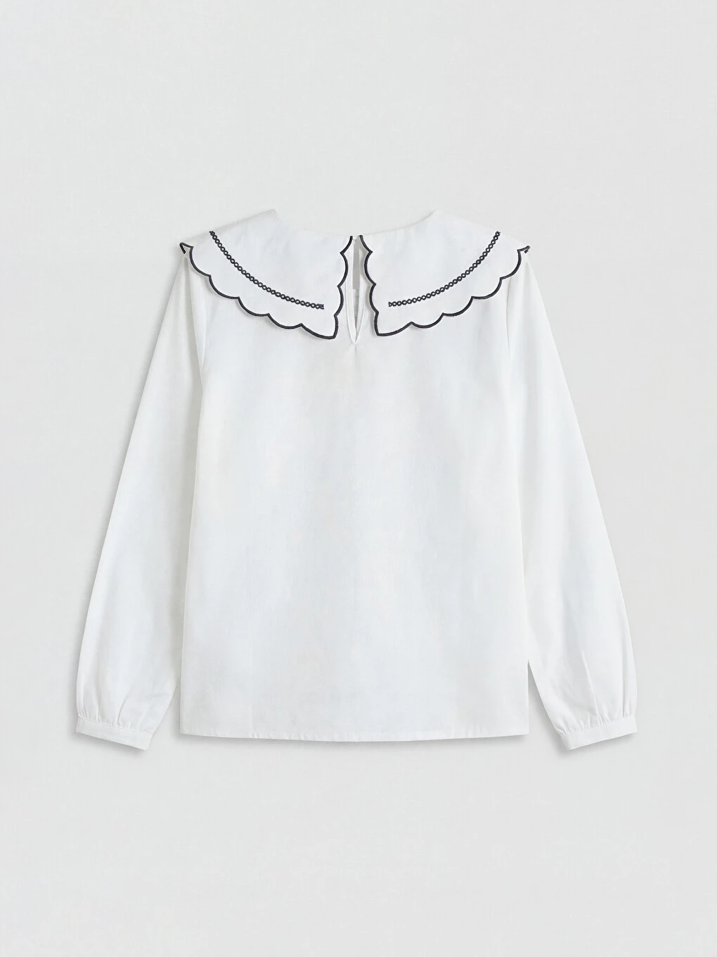 LCW Kids Devojačka Bluza Sa Vezenom Peter Pan Kragnom