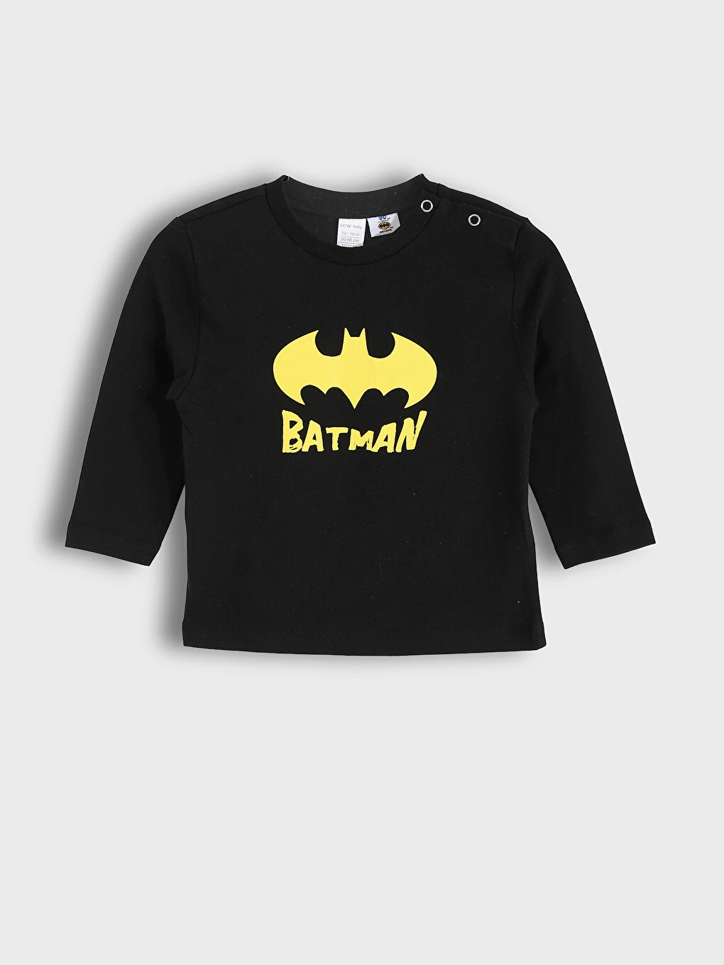 LCW baby Batman Štampani Komplet Pantalona I Majica Za Bebu Dečaka, 2-pakovanja