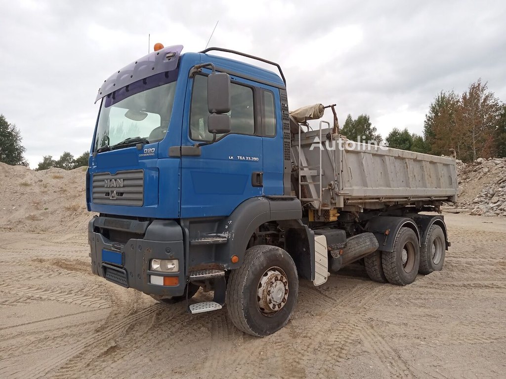 MAN TGA 33.390 6x6 WYWROTKA TRÓJSTRONNA kiper