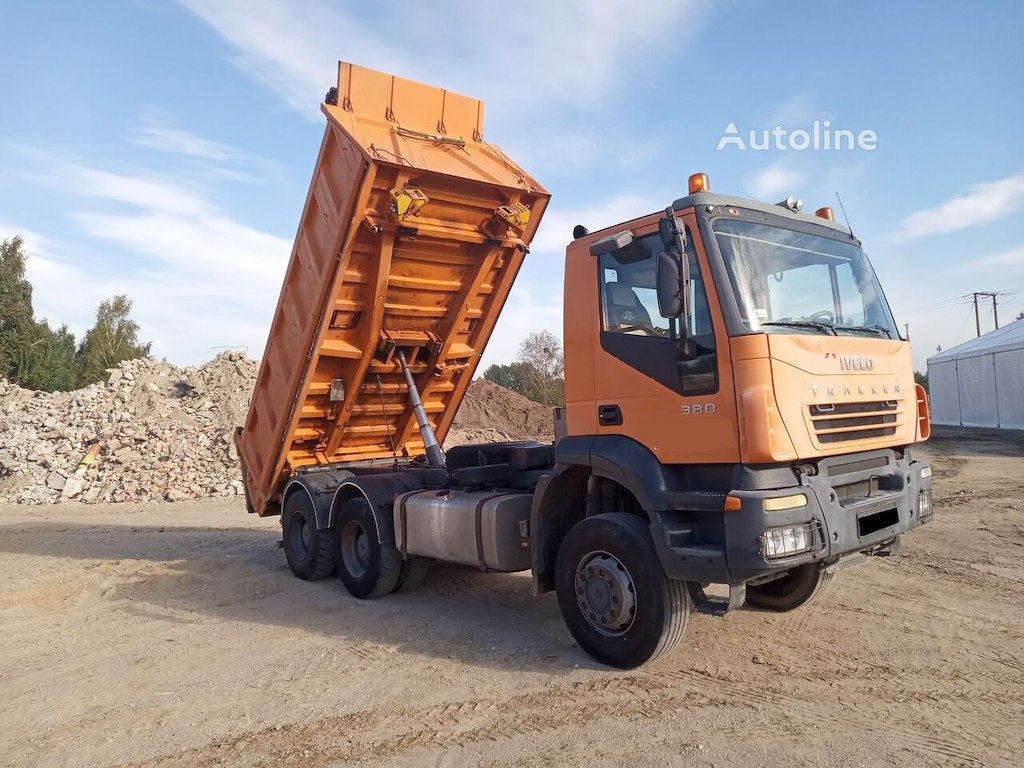 IVECO IVEGO TRAKKER 380 6x6 WYWROTKA TRÓJSTRONNA kiper