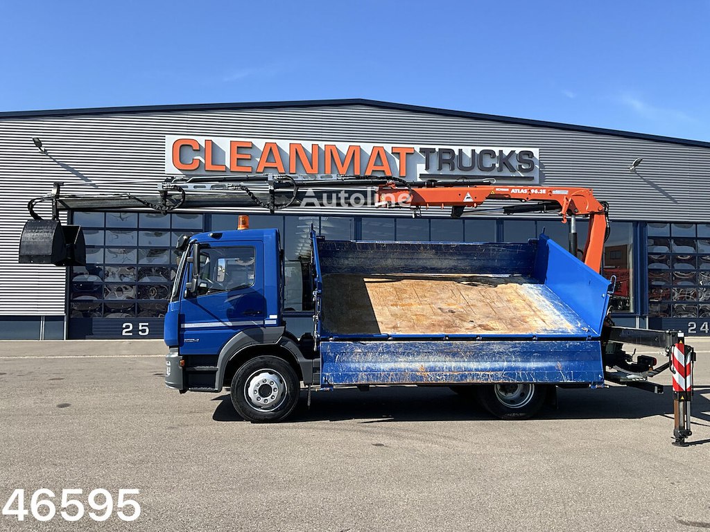 Mercedes-Benz Mercedes-Benz Atego 1524 Euro 6 Atlas 10 Tonmeter laadkraan Just kiper