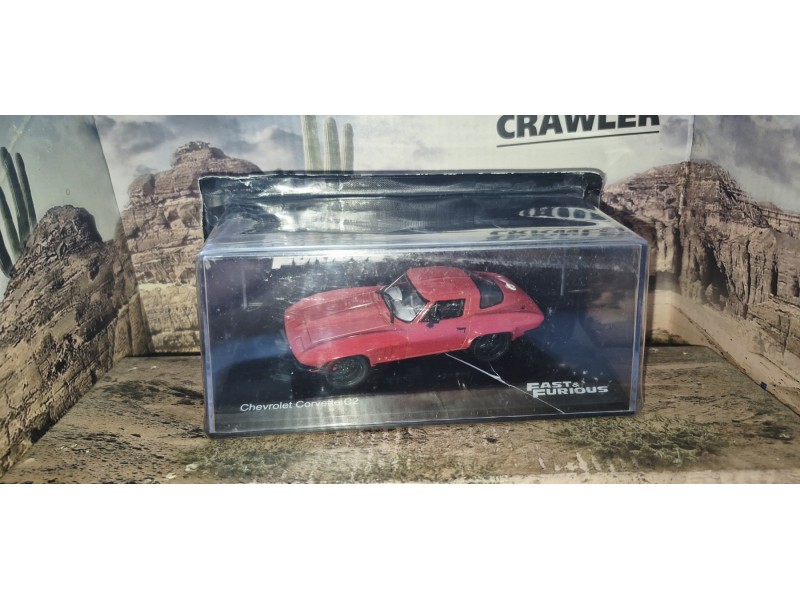 DeAgostini Fast & Furious Chevrolet Corvette C2 1:43